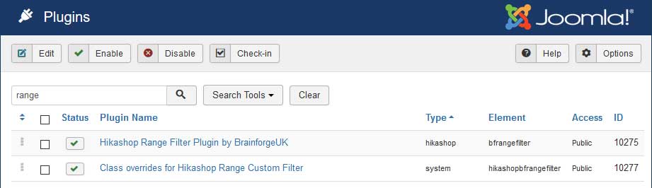 Brainforge.UK - Range Filter